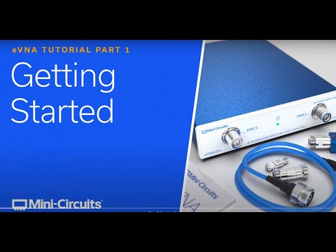 Mini-Circuits eVNA Vector Network Analyzer – Getting Started - Mini ...
