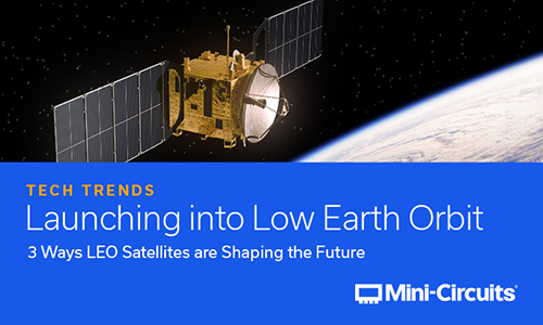 Three Areas LEO Satellites are Bringing New Convenience to Everyday ...