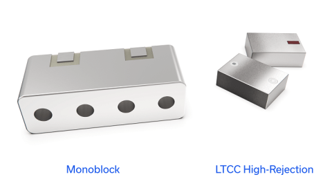 Comparative Analysis of High-Rejection LTCC Filters with Monoblock ...